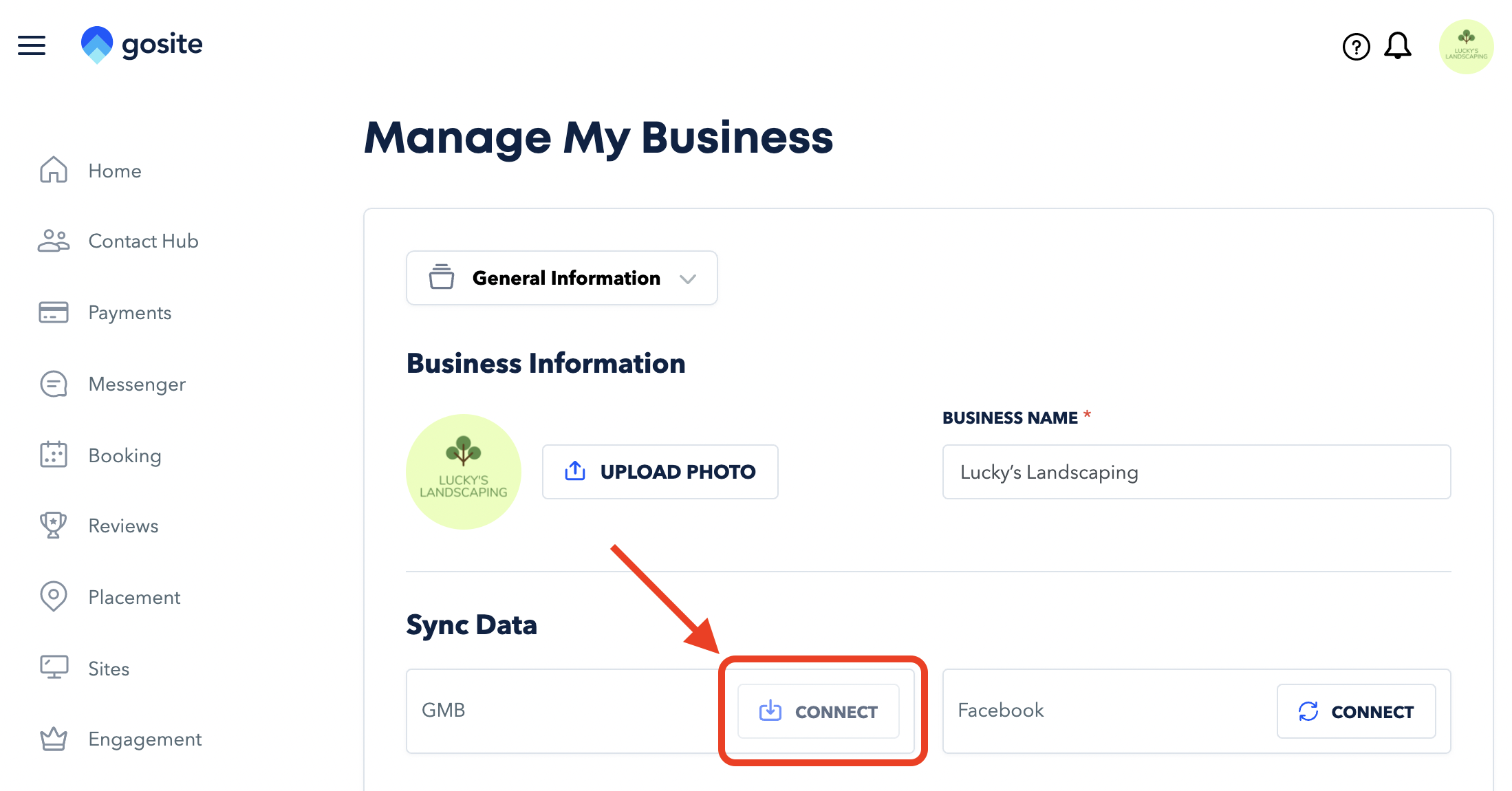 Connecting Your Google My Business Page to GoSite